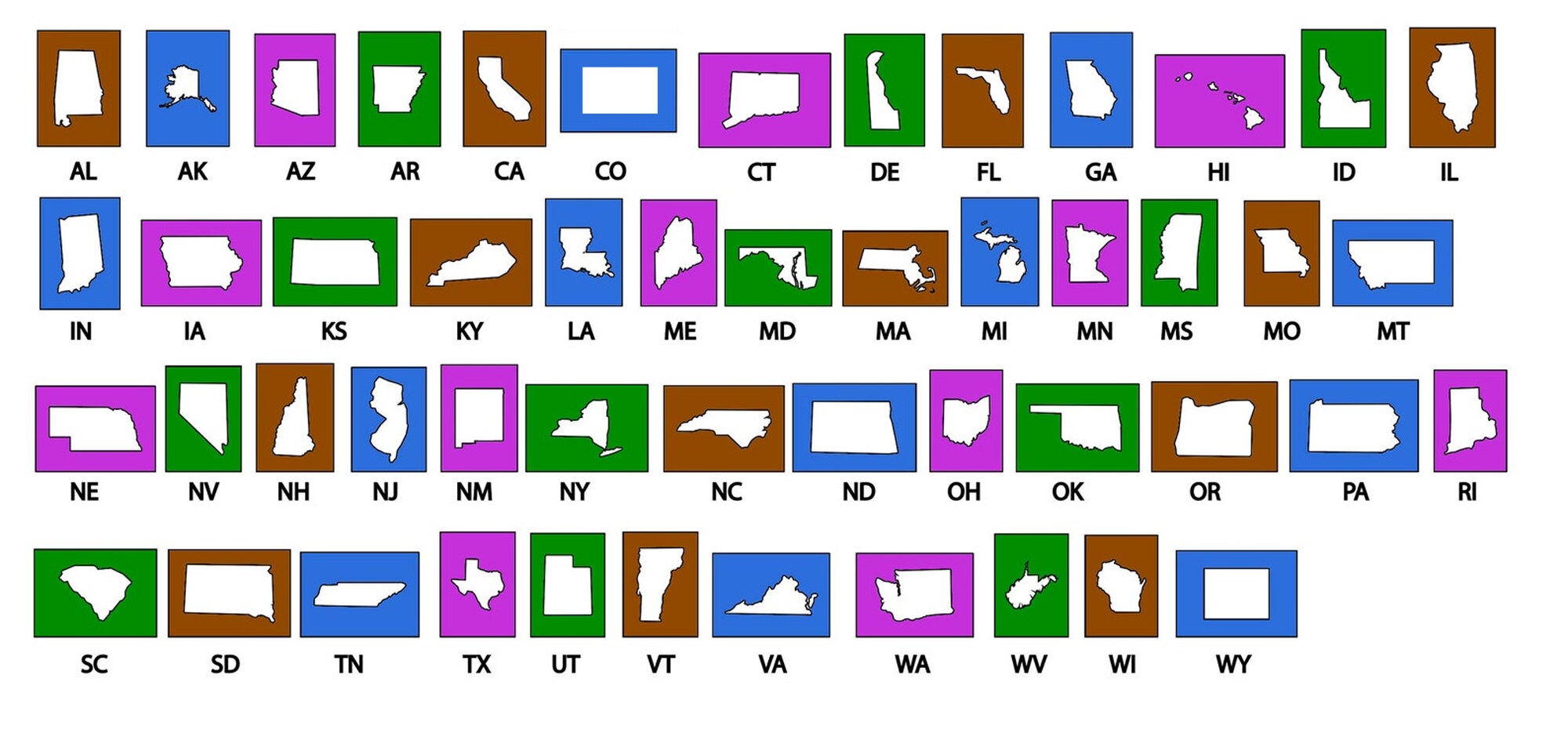 State Outline Double Mat Custom Laser Cut 5x7 or 8x10 - Etsy