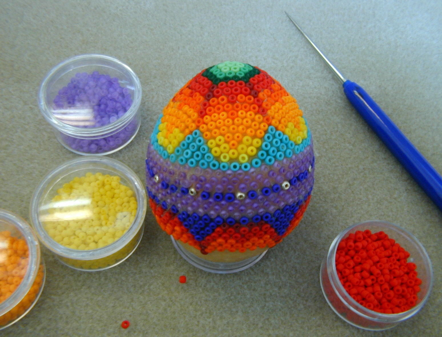 Beaded Gourds Tutorial Huichol Techniques. Digital Download. - Etsy