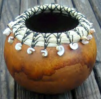 30 Gourd Rim Ideas, Tutorial. Ways to Decorate Cut Gourd Edges. 12 Page ...
