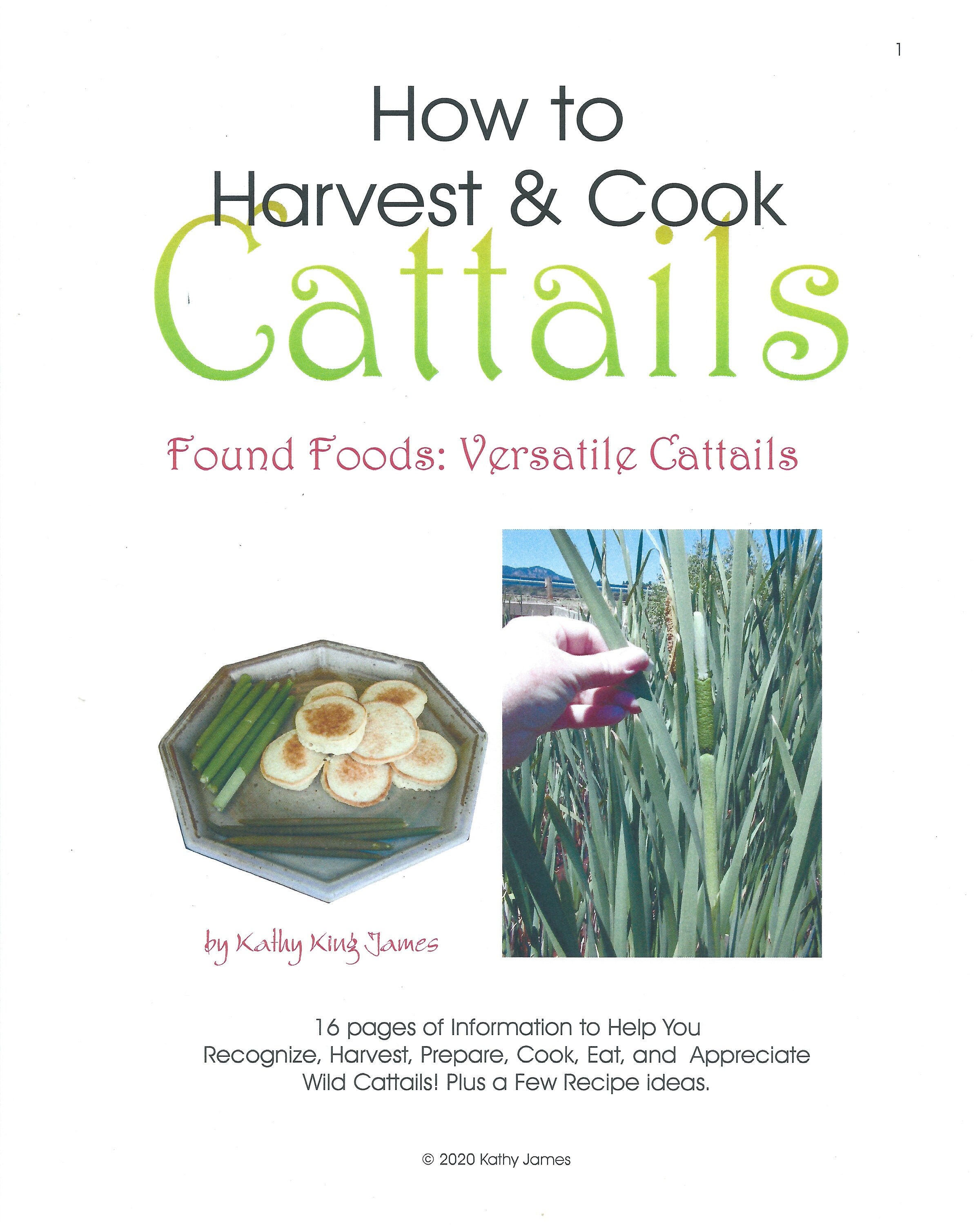 How to Harvest & Cook Cattails Digital Download, 16 Pages. - Etsy