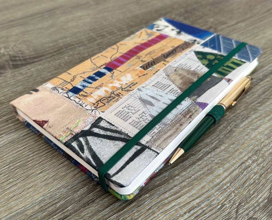 Upcycled Vintage Ephemera Journal/ Notebook - Etsy