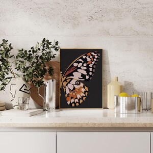 Set of 2 Boho Art, Butterfly Print, Boho Wall Decor, Printable Boho Art ...