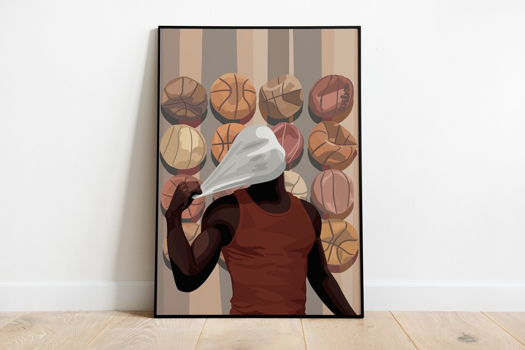 Printable Black Man Art, Man Poster Art, African American Art ...