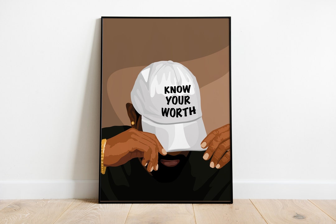 Printable Black Man Art, African American Art, Motivational Art, Black ...