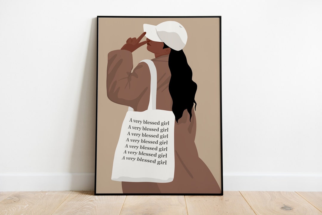 Stylish Girl Art, Boho Black Girl Art, A Very Blessed Girl, Fashion ...