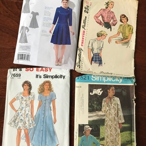 Vintage Simplicity Sewing Patterns uncut & Cut Patterns - Etsy