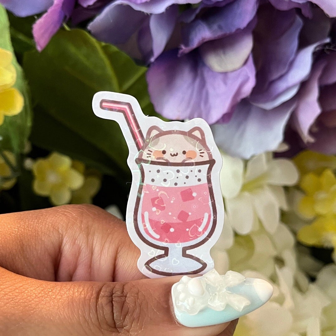 Kawaii Falooda Sticker | South Asian Snack Stickers | Laptop Sticker ...