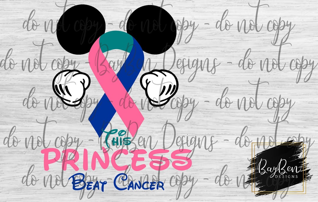 This Princess Beat Cancer Thyroid - Thyroid Cancer - Cancer Warrior ...