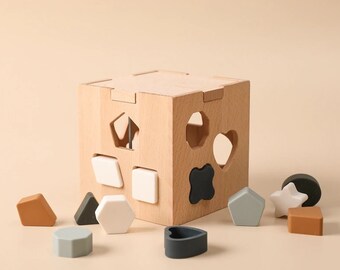 Montessori Geometric Puzzle - Etsy