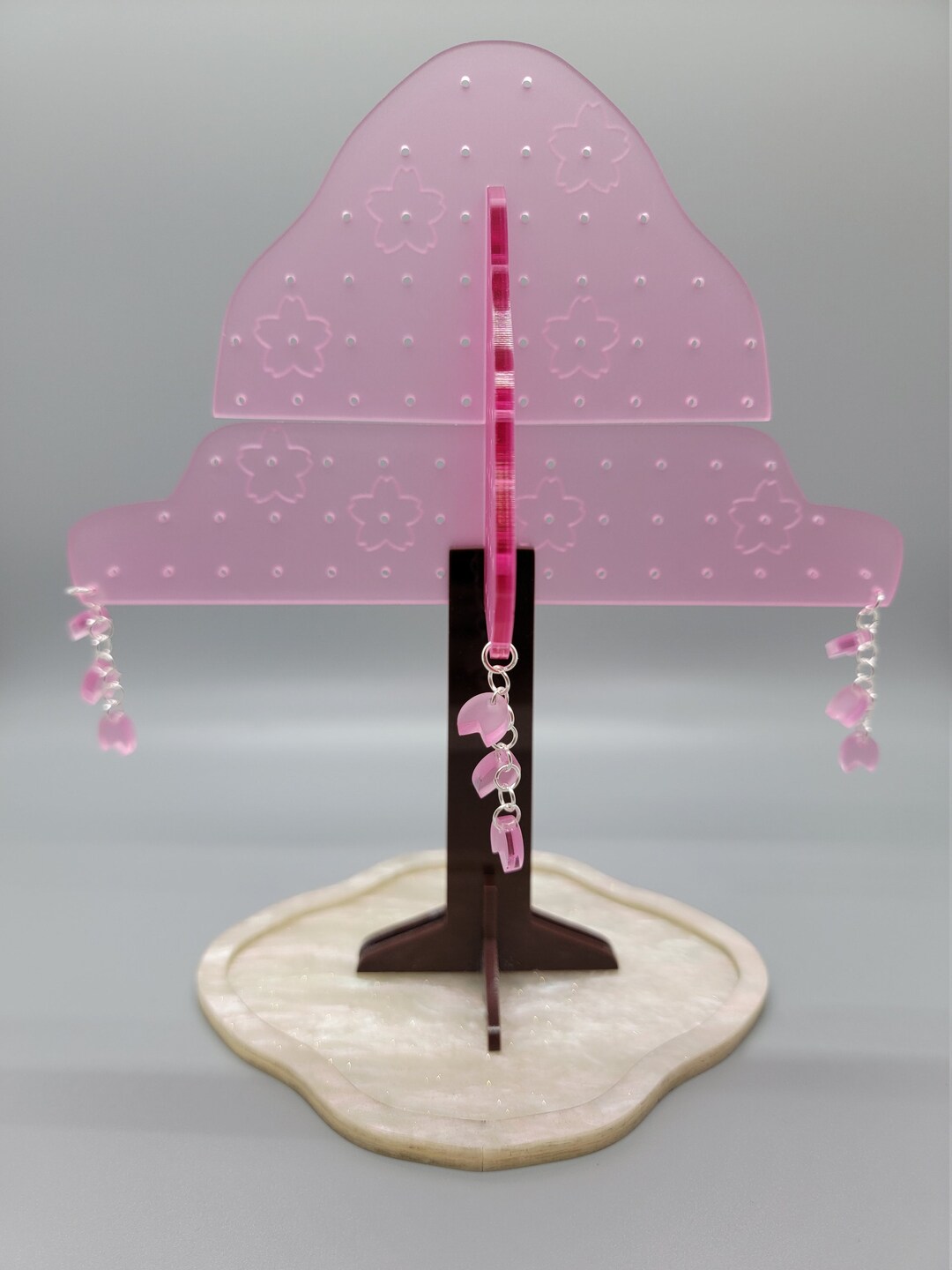 SVG Laser Cut File for Cherry Blossom Earring Tree - Creative Way to ...