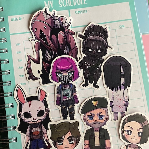 Chibi Dead by Daylight Stickers Killers - Etsy Canada