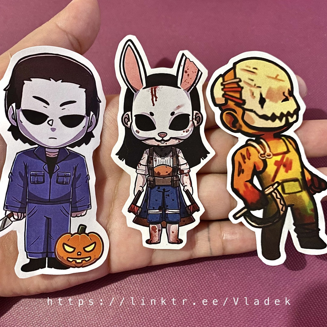 Chibi Dead by Daylight Stickers Killers/ Dbd Stickers, Dbd Killer ...