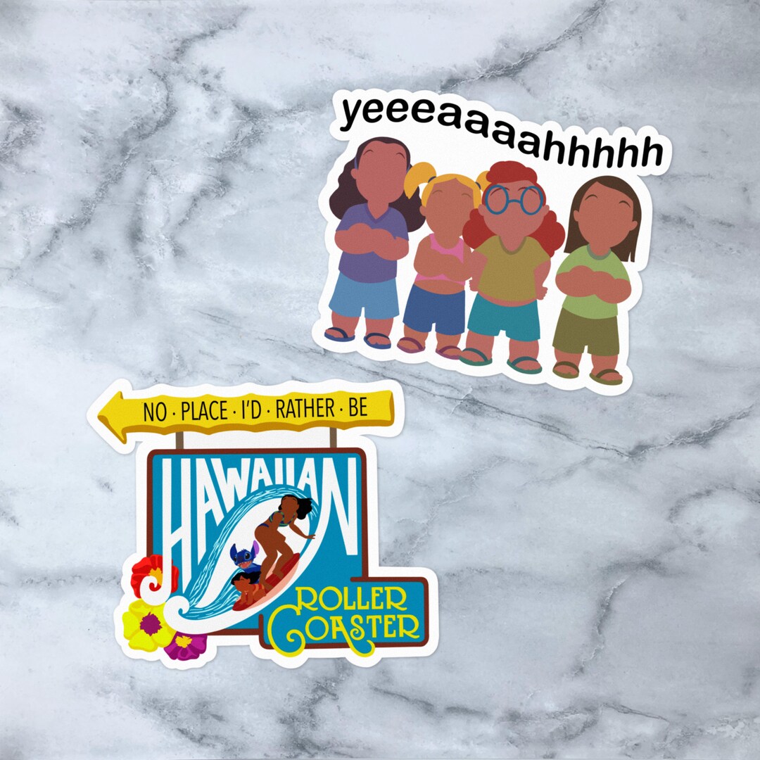 Lilo Stickers - Etsy