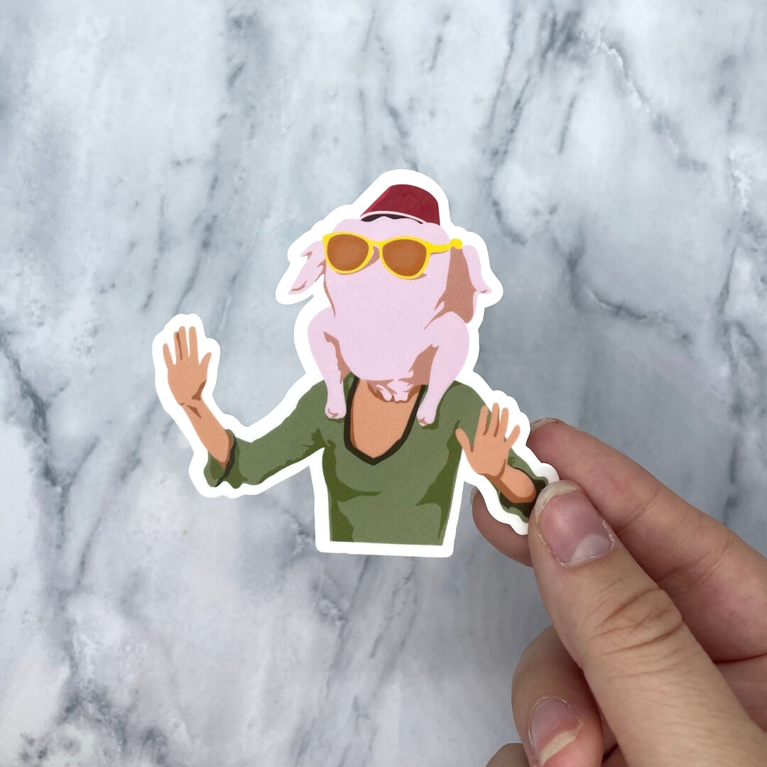 Monica Sticker - Etsy
