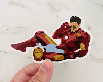Iron Man Sticker | Etsy