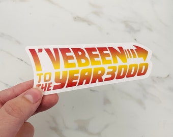 Year 3000 Sticker - Etsy