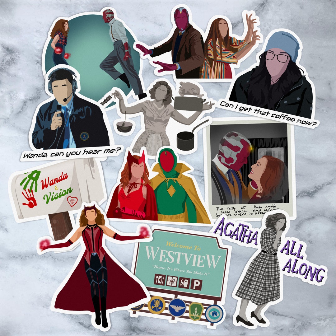 Wanda Sticker Collection - Etsy
