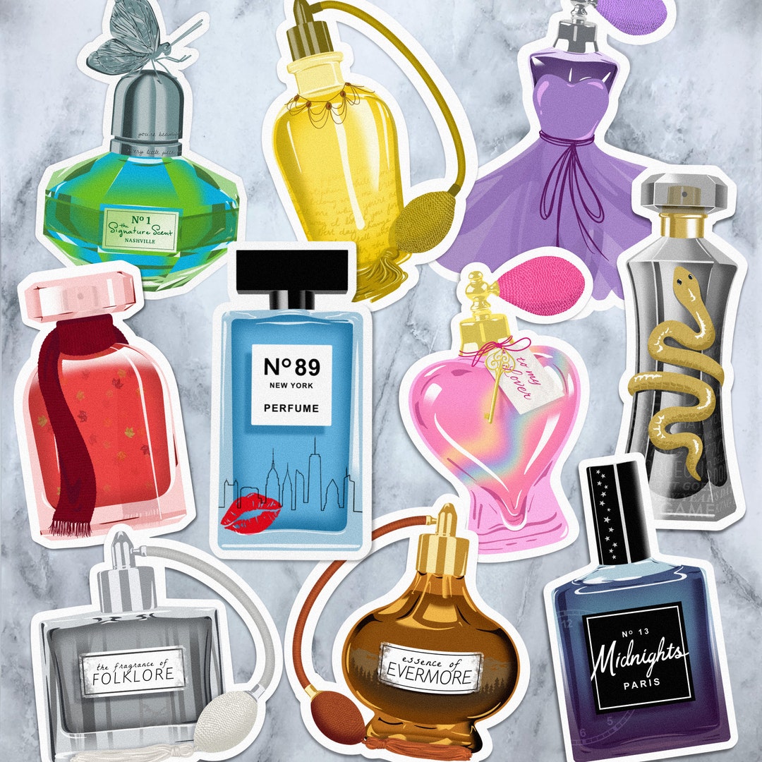 Eras Perfume Bottle Stickers - Etsy