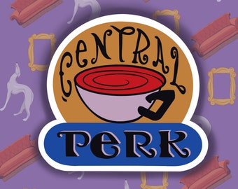 Central Perk Sticker - Etsy