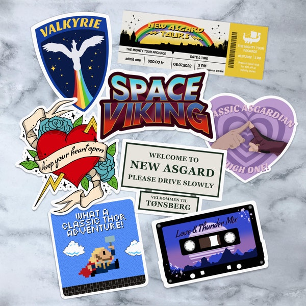 Thor Stickers - Etsy