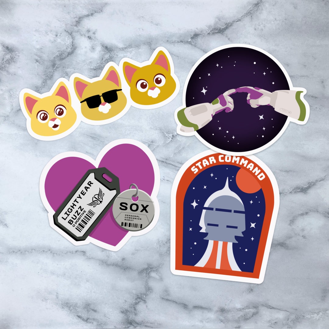 Lightyear Sticker Collection - Etsy