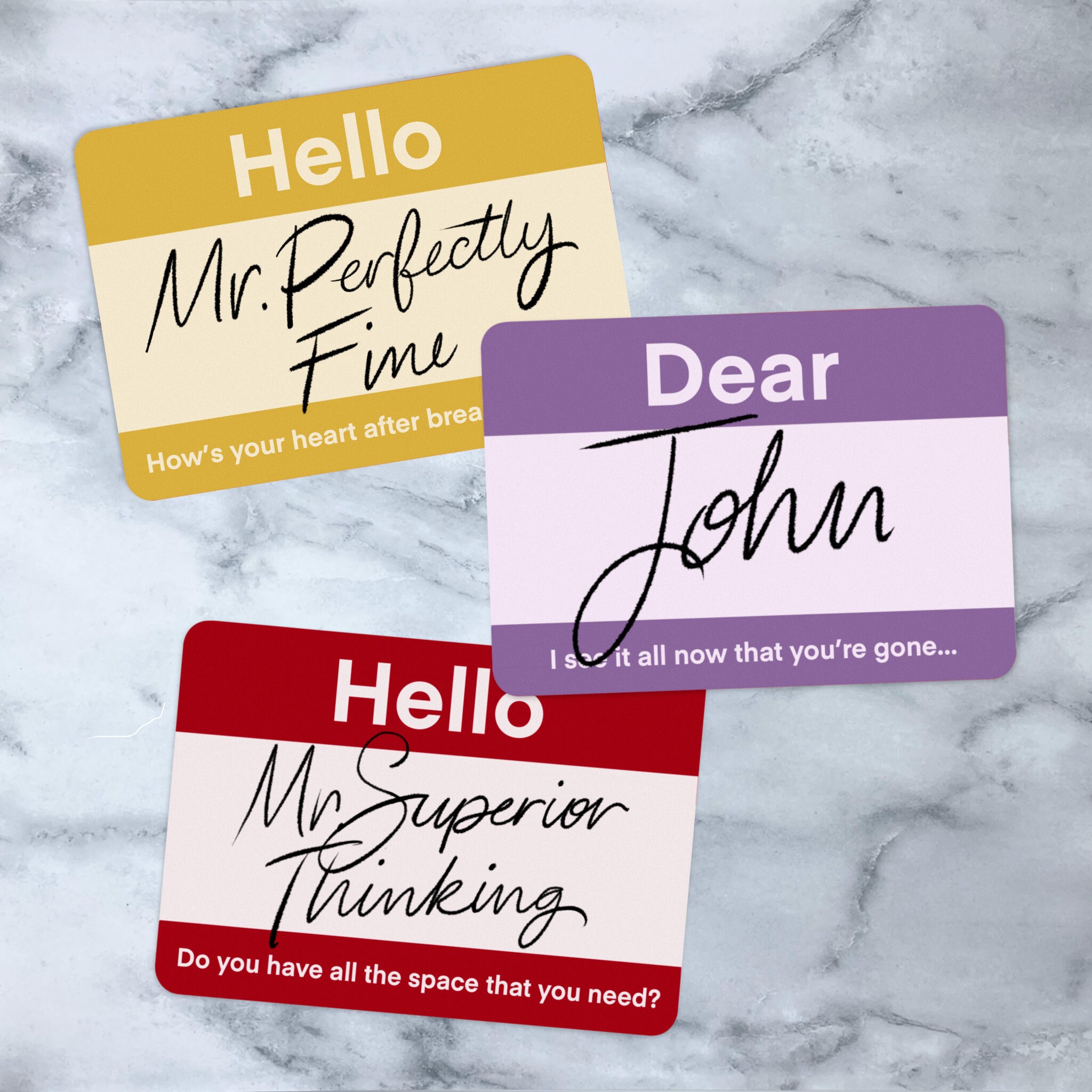 Name Badge Stickers