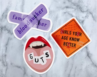 Vampire Juice Box Sticker Halloween Dracula Blood Vinyl Die Cut Sticker ...