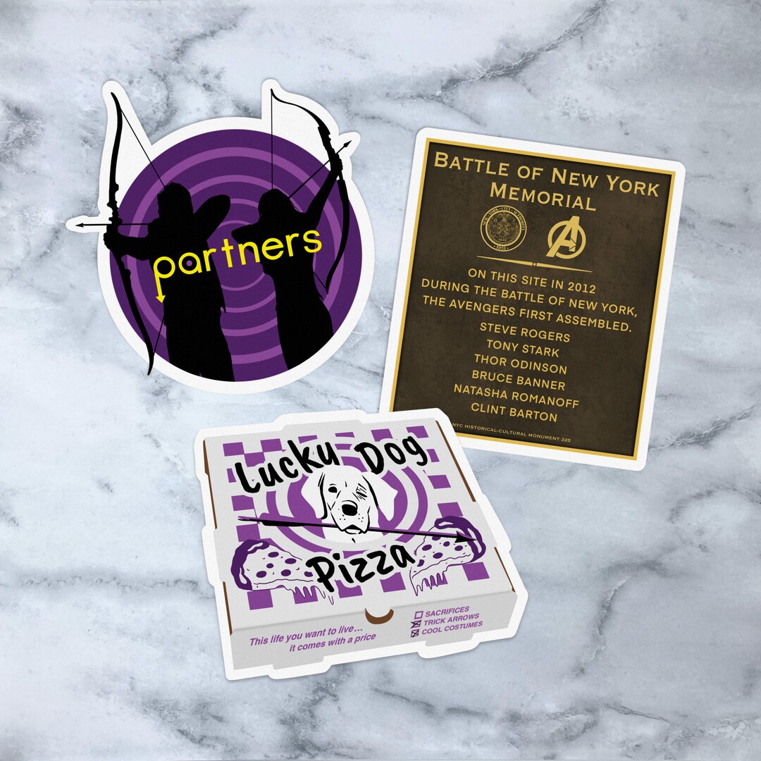 Hawkeye Sticker Collection - Etsy