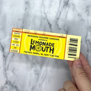Lemonade Mouth Sticker Collection - Etsy