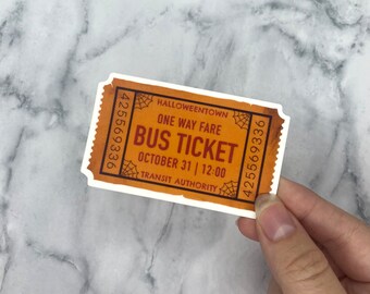 Halloweentown Bus - Etsy