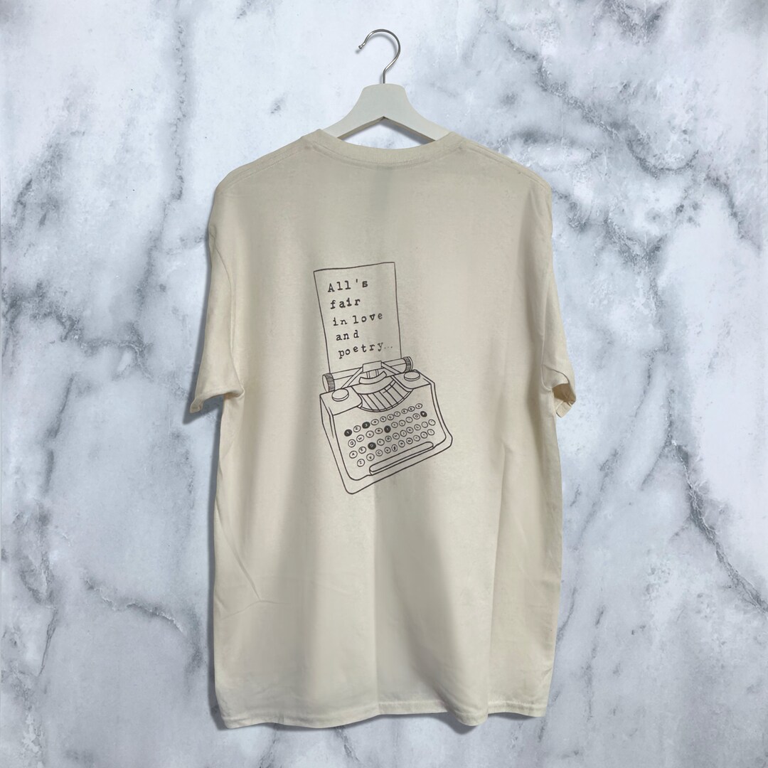 Love & Poetry Tee - Etsy