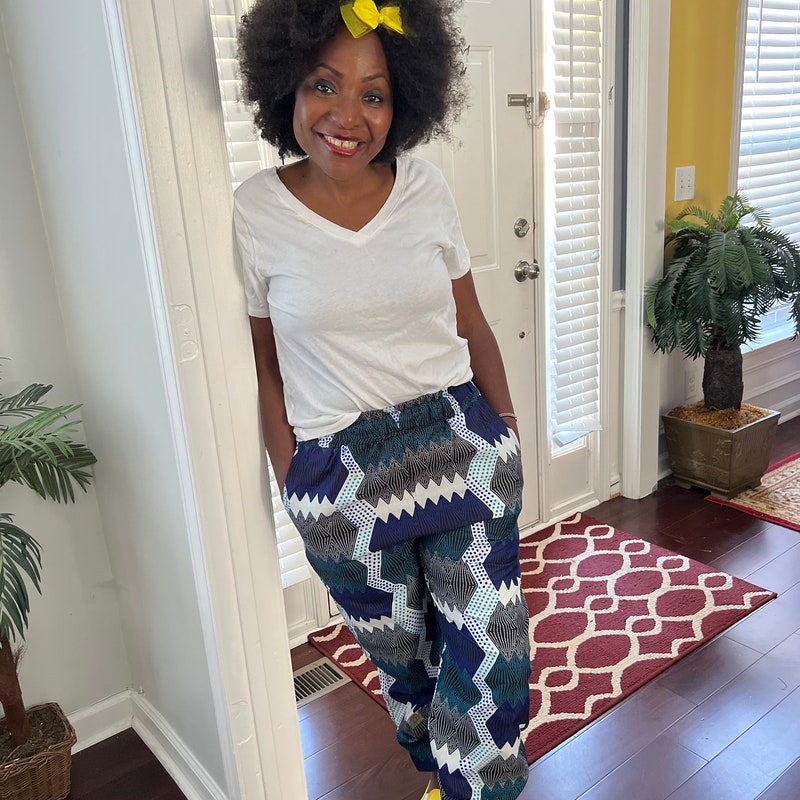 African Jogger Pants - Etsy