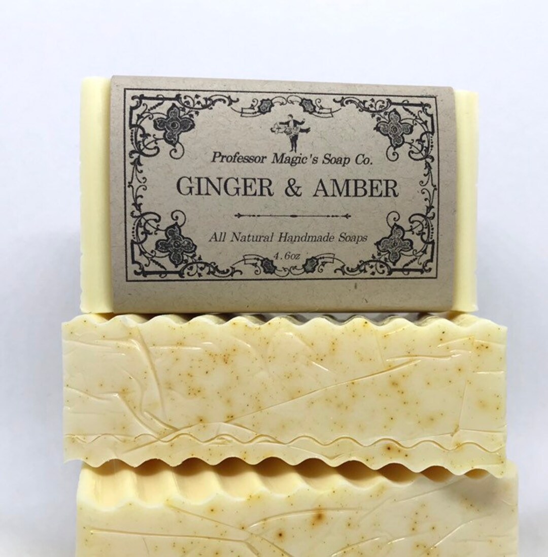 Professor Magics Soap Ginger and Amber Handmade Soap - Etsy