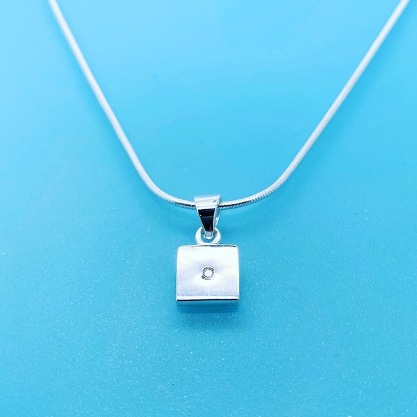 Square Pendant - Etsy