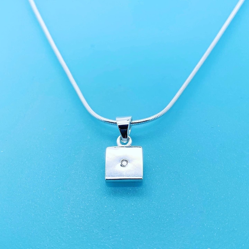 Square Pendant - Etsy