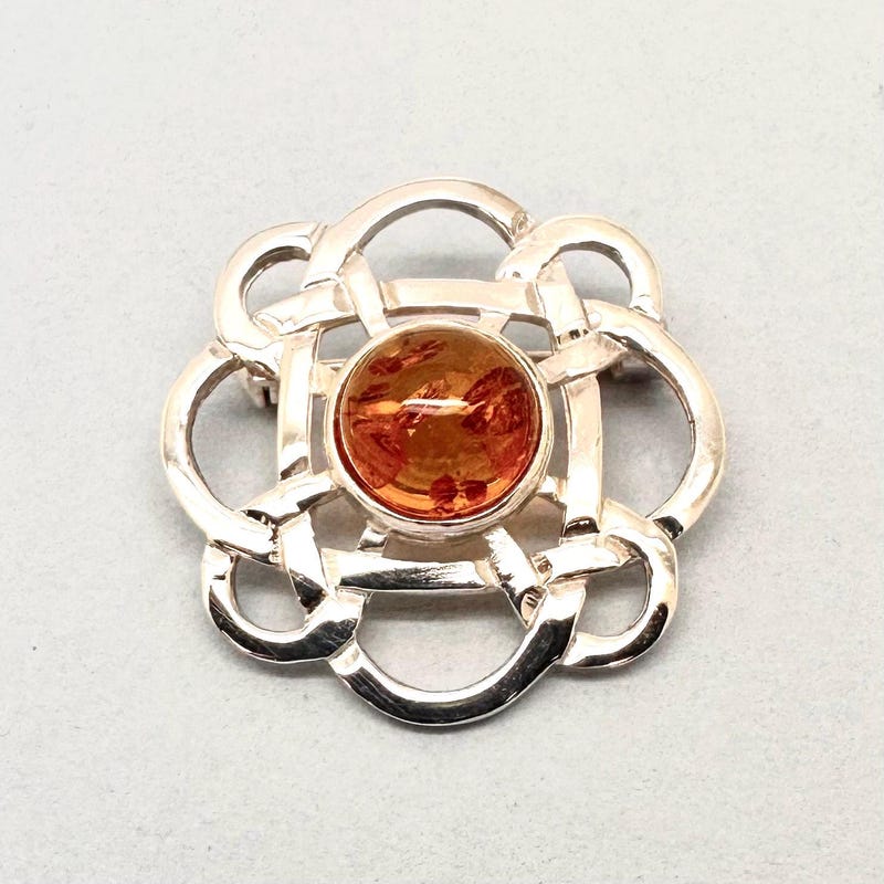 Celtic Knot Brooch - Etsy