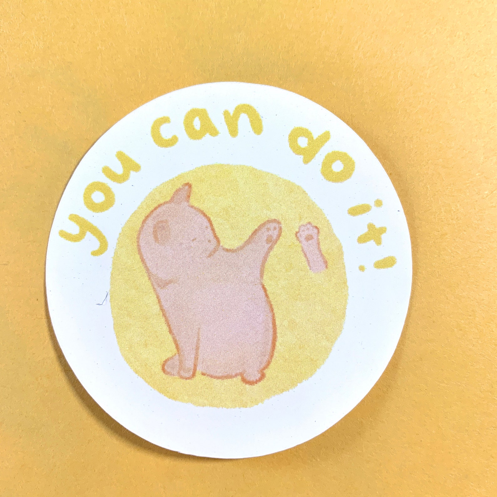 Cat Encouragement Stickers / Motivational / Cute Kitties - Etsy