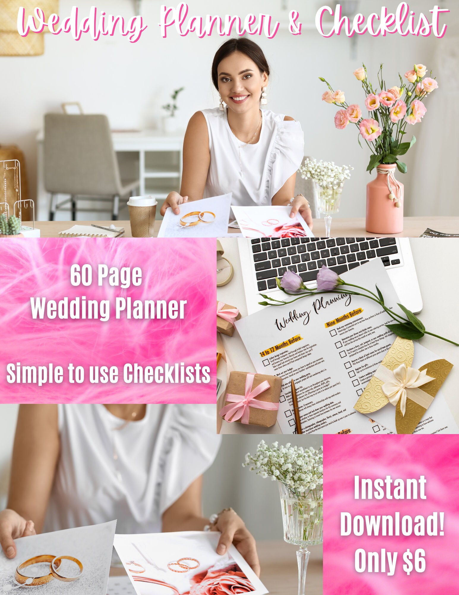 Wedding Planner Printable Wedding Planner Wedding Plan - Etsy