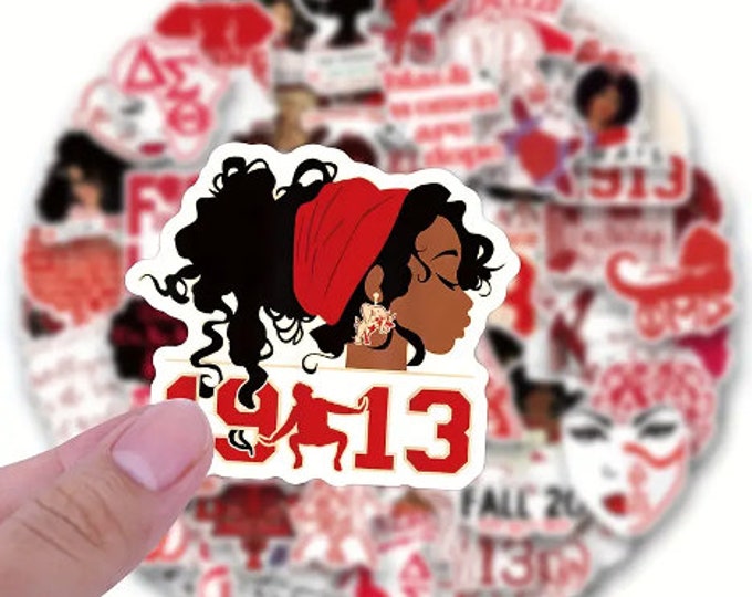 Delta Sigma Theta Sorority Stickers 20 Waterproof Sorority Stickers ...
