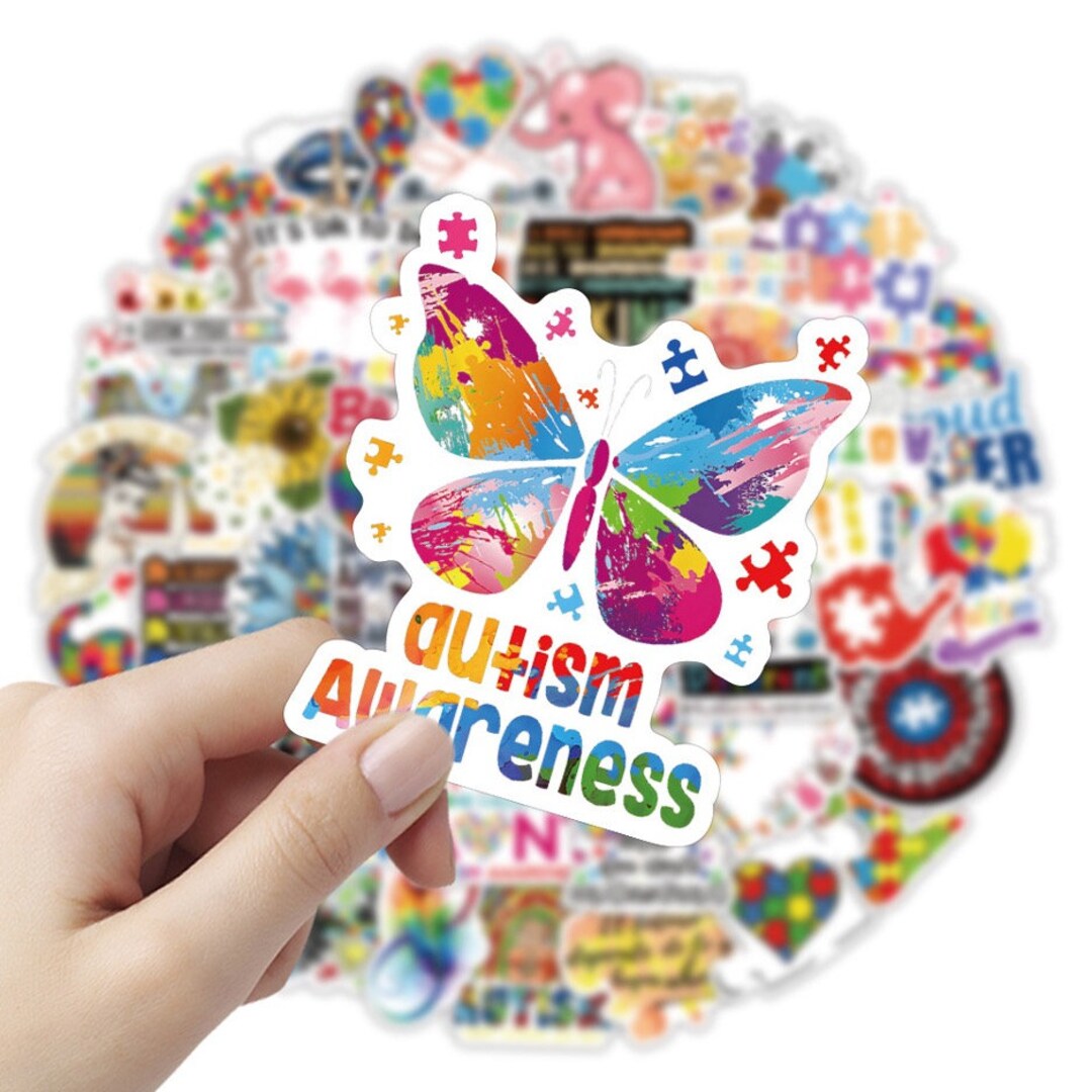 Autism Awareness Stickers Children With Autism Autism Awareness Autism ...