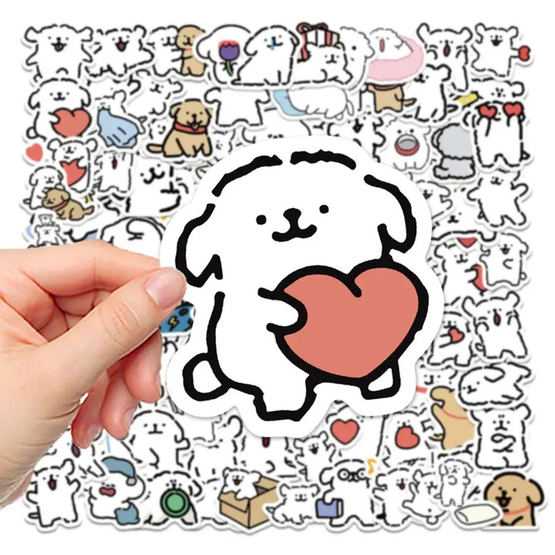Puppy Sticker Bundle Puppies Stickers With Puppies - Etsy