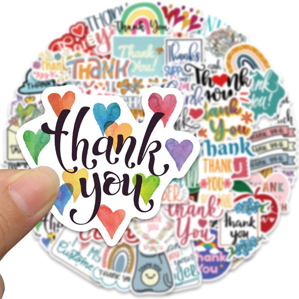 Thank You Stickers Business - Etsy