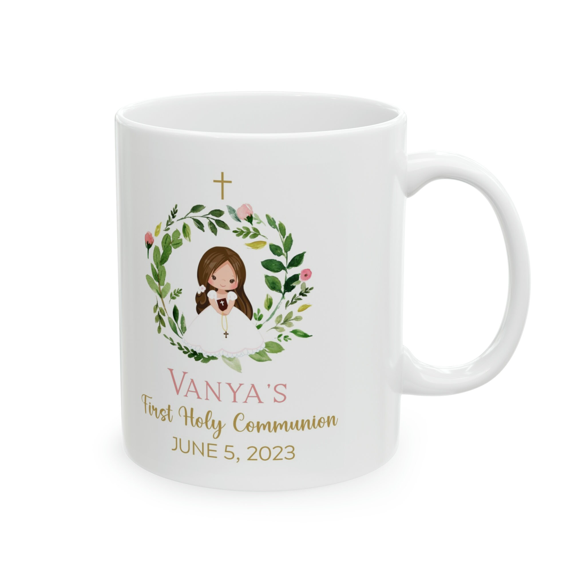 Personalized Mug First Holy Communion Favors, Girl First Communion ...