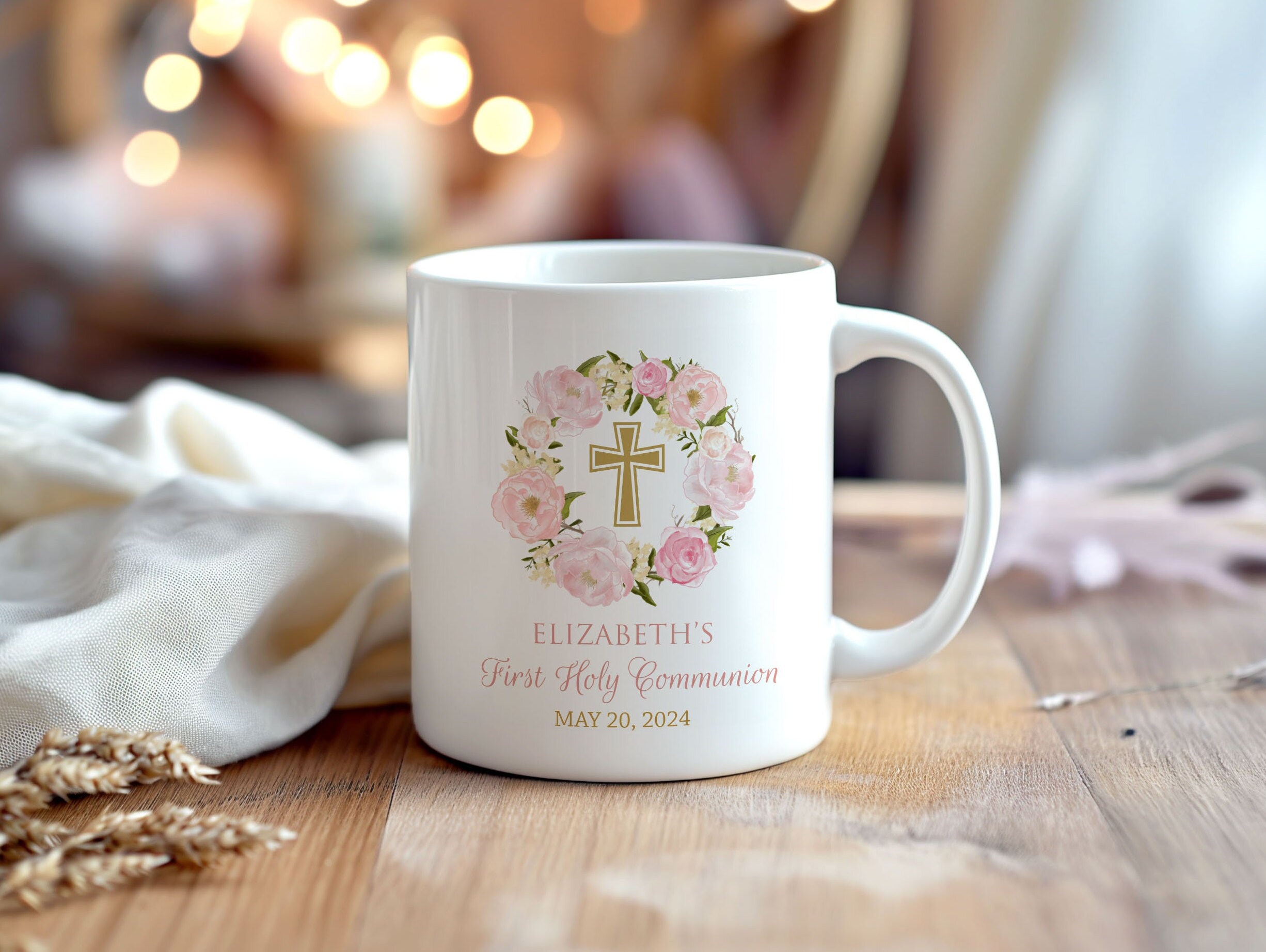 Girl First Holy Communion Favors, Girl First Communion Favors Ceramic ...