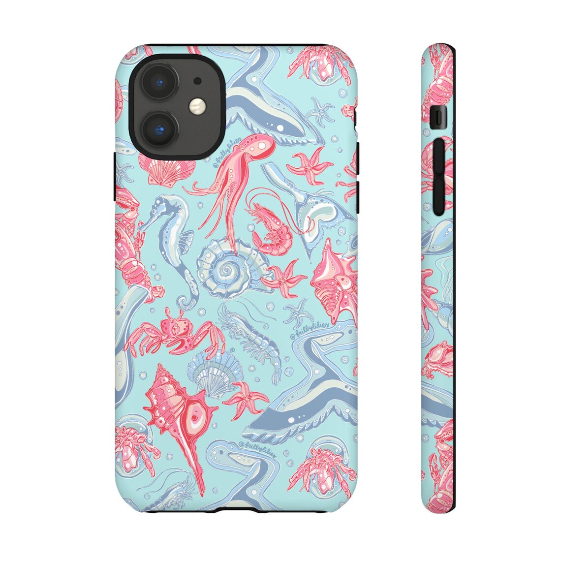 Blue Coastal Mermaid iPhone Case - Etsy