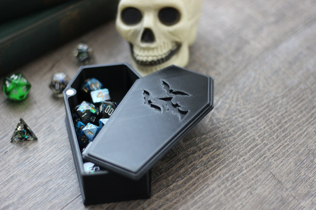 Coffin Box | 3D Printed | Dice Box | Accessory Storage | Jewelry ...