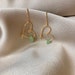 Heart Shaped Crystal Drop Earrings - Etsy UK