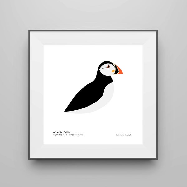 Atlantic Puffin - Etsy