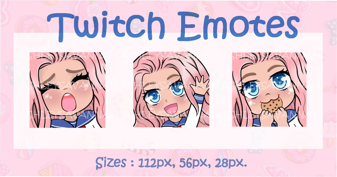 Twitch Emotes - Premade - Etsy