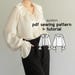 Austen Ruffled Shirt Sewing Pattern: Elegant Blouse (US Sizes 2-20 ...